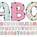 Easter Alphabet PNG, Alphabet Clip Art, PNG, Doodle Easter, Doodle ...