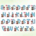Valentine's Day Letters PNG, Love Alphabet Clip Art, PNG, Doodle ...