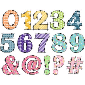 Valentine's Day Letters PNG, Love Alphabet Clip Art, PNG, Doodle ...