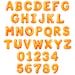 Orange Balloon PNG Letters, Transparent Background, Balloon Alphabet ...