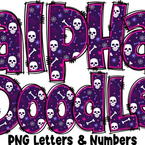 Halloween Alphabet PNG, Halloween, Halloween Day, Alpha Doodle, PNG ...