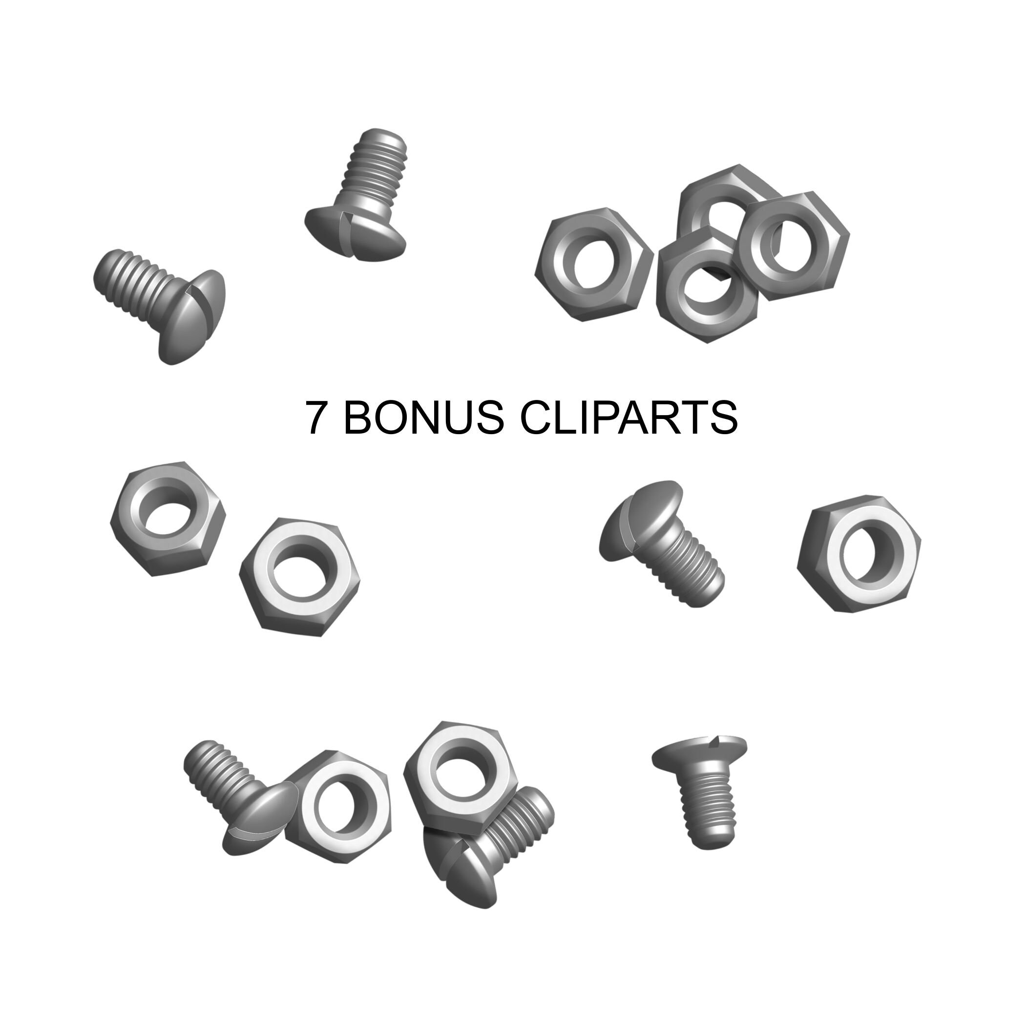 3D Bolts PNG Letters Transparent Background Bolts Alphabet - Etsy Canada