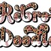 Retro Baseball Letters PNG Leopard, Doodle Alpha, PNG Sport, Stitching ...
