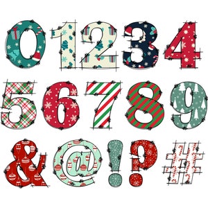 Christmas Clipart Letters PNG, Wrapping Paper Alphabet Clip Art, PNG ...
