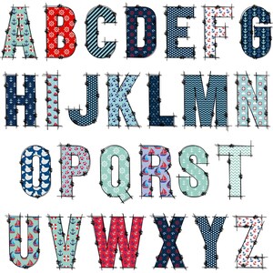 Nautical Alphabet PNG, Doodle Alphabet Clip Art, Transparent PNG ...
