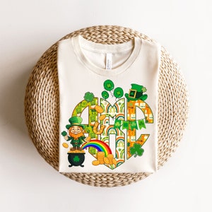 St Patrick's Day Monogram PNG Letters, Shamrock Alphabet Clip Art ...