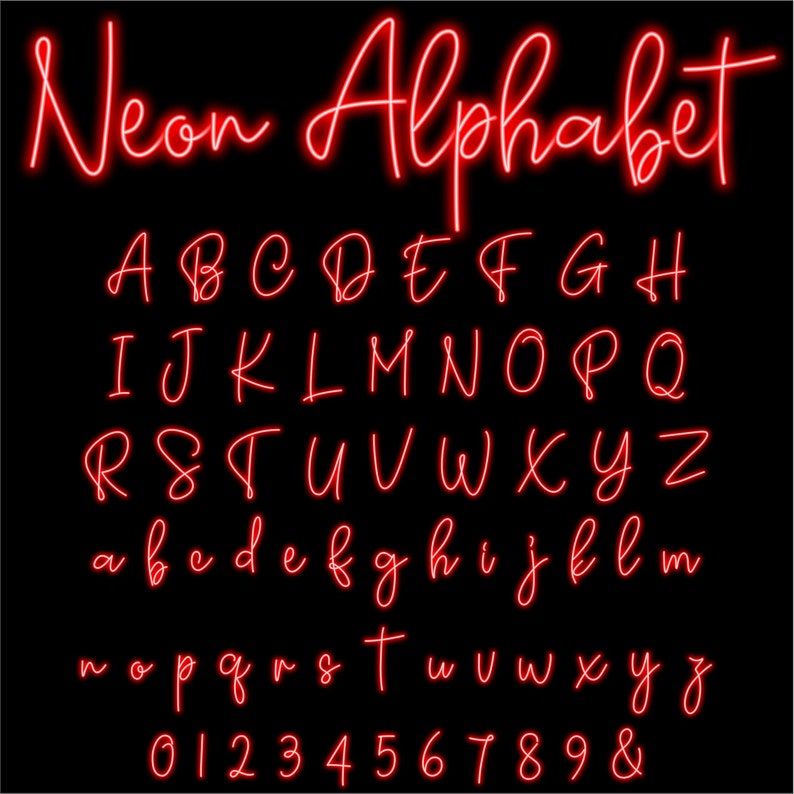 Red Marquee Letters PNG, Light Bulbs Letters, PNG Letters, 3D Letters ...