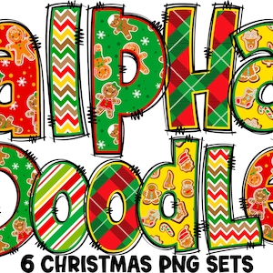 Christmas Alphabet PNG, Gingerbread Cookie, Christmas Letters ...