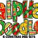 Christmas Alphabet PNG, Gingerbread Cookie, Christmas Letters ...