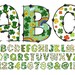 St Patrick's Day Letters PNG, Shamrock Alphabet Clip Art, Doodle, St ...