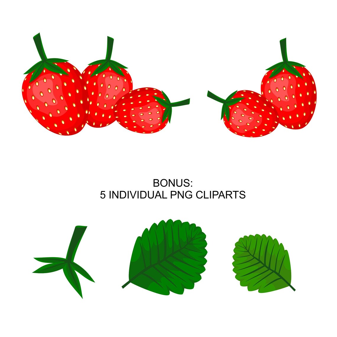 Strawberry Alphabet PNG Fruit Letters Strawberry Strawberry - Etsy