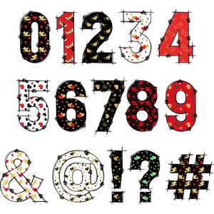 Valentine's Day Letters PNG, Love Letters Clip Art, PNG, Doodle ...