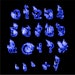 Blue Fire PNG Letters, Transparent Background, Flame Alphabet Clip Art ...