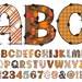 Thanksgiving Clipart Alphabet PNG, Watercolor, Transparent PNG, Doodle ...