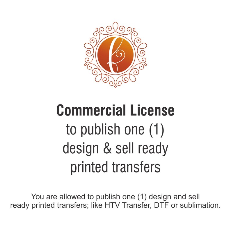 License to Sell Ready Press Transfer, HTV Transfer, DTF or Sublimation ...