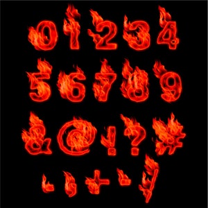Red Fire PNG Letters, Transparent Background, Flame Alphabet Clip Art ...
