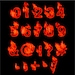 Red Fire PNG Letters, Transparent Background, Flame Alphabet Clip Art ...