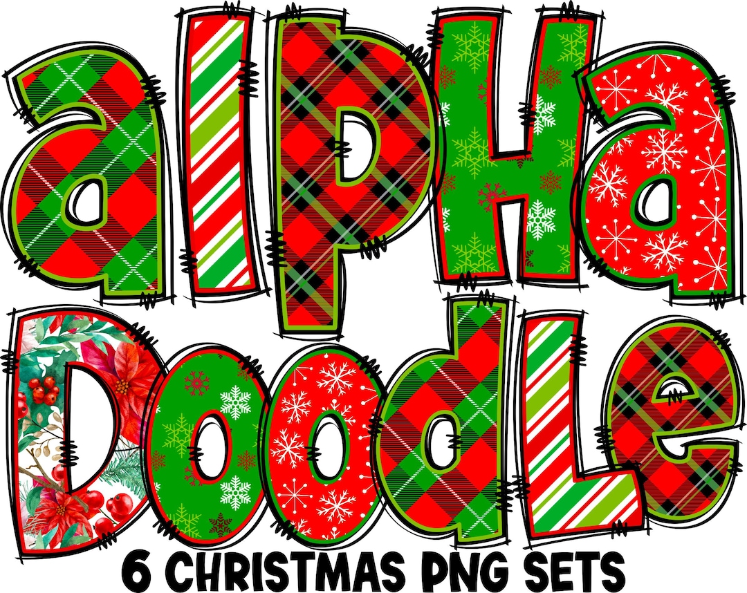 Christmas Alphabet PNG, Merry Christmas, Christmas Letters, Alpha ...