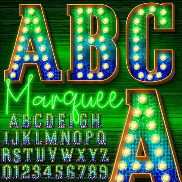 Light Bulb Letters Font - Etsy