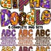 BUNDLE 48 Halloween Alphabet PNG Complete Sets Halloween - Etsy