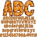 BUNDLE Autumn Fall Alphabet PNG, Fall, Alpha Doodle, Letters, Fall ...