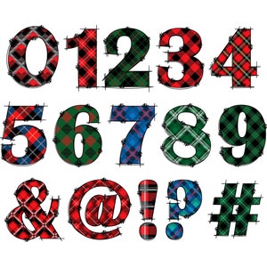 Christmas Clipart Letters PNG, Christmas Pajama Background Alphabet ...