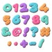 Donut 3D Letters PNG, Donut Alphabet Clip Art, PNG, Candy Letters ...