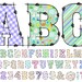 Easter Alphabet PNG, Alphabet Clip Art, PNG, Doodle Easter, Doodle ...