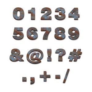 Rusted PNG Letters, Transparent Background, 3D Rusted Alphabet Clip Art ...