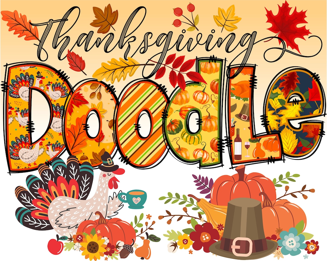 Thanksgiving Alphabet PNG, Happy Thanksgiving, Thanksgiving Day, Alpha ...