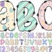 Easter Alphabet PNG, Alphabet Clip Art, PNG, Doodle Easter, Doodle ...