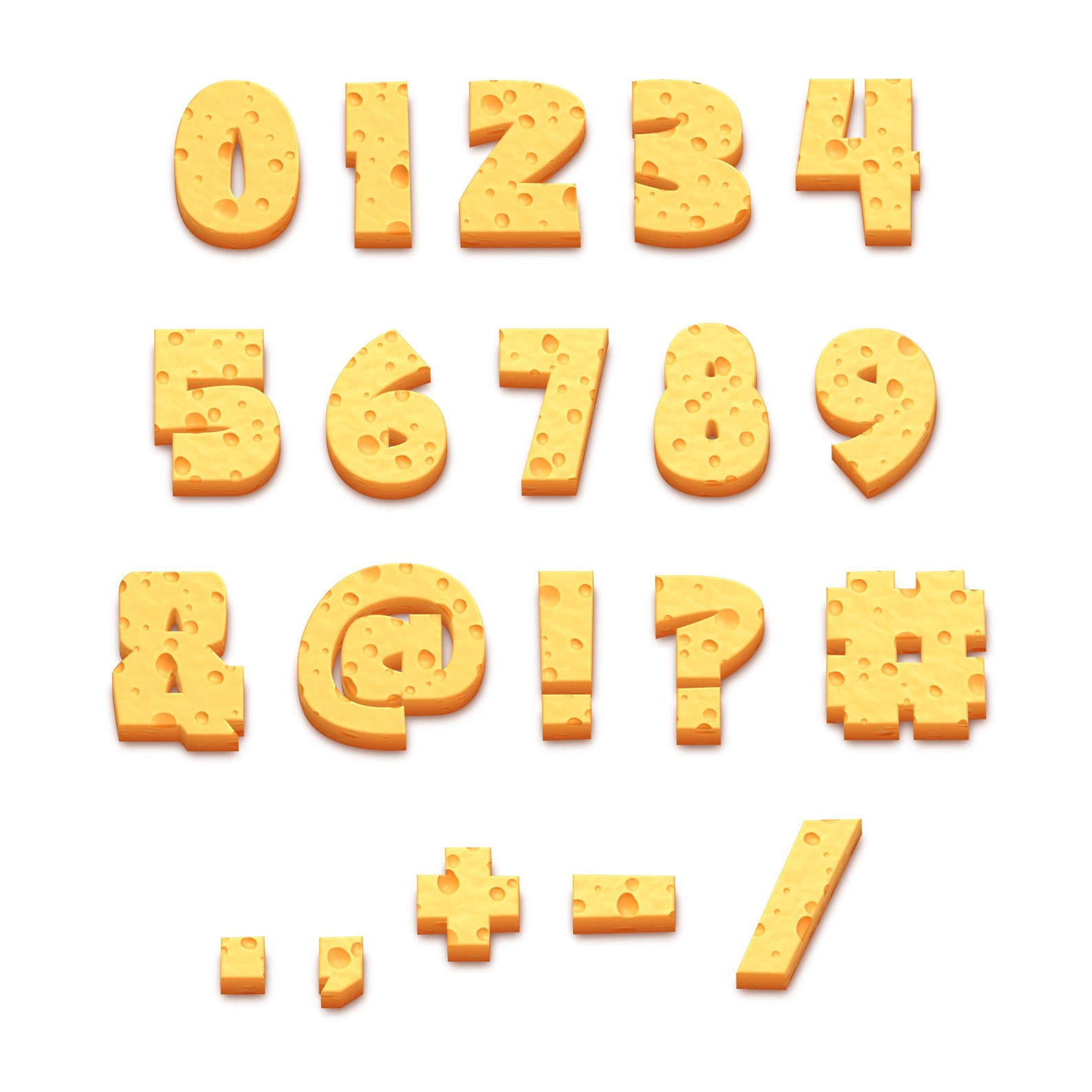3D Cheese PNG Letters, Transparent Background, Cheese Alphabet Clip Art ...
