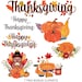 Thanksgiving Alphabet PNG, Happy Thanksgiving, Thanksgiving Day, Alpha ...