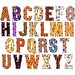 Halloween Clipart Alphabet PNG, Doodle Alphabet Clip Art, Transparent ...