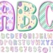 Easter Letters PNG, Alphabet Clip Art, PNG, Doodle Easter, Doodle ...