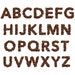 Coffee PNG Letters, Transparent Background, Coffee Bean Alphabet Clip ...