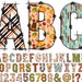 Thanksgiving Clipart Alphabet PNG, Watercolor Alphabet Clip Art, Doodle ...