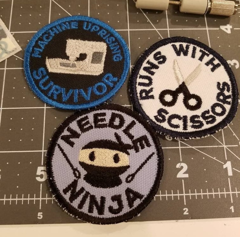 Small Crafty Sewing Patches - Etsy