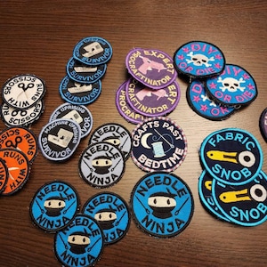 Small Crafty Sewing Patches - Etsy