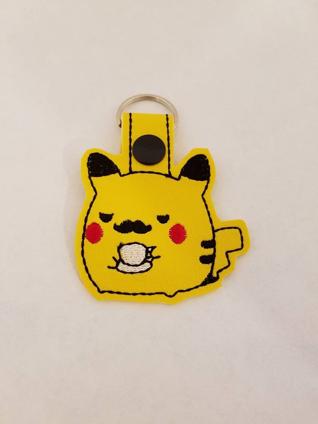 Sir 'chu Snap Tab Keychain - Etsy