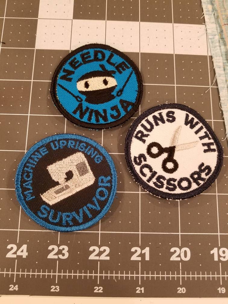 Small Crafty Sewing Patches | Etsy