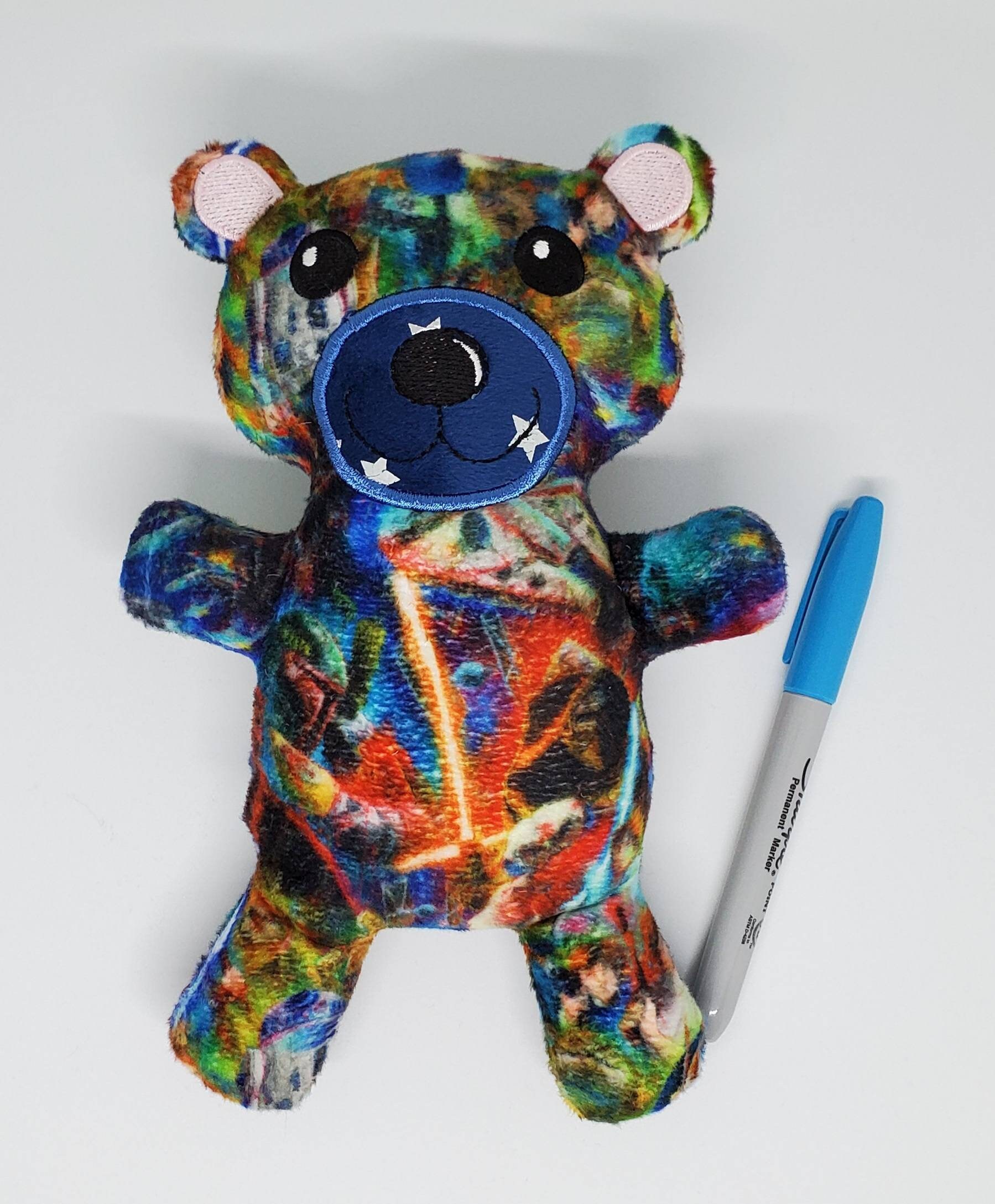 Space Wars Star Teddy Bear Stuffie - Etsy