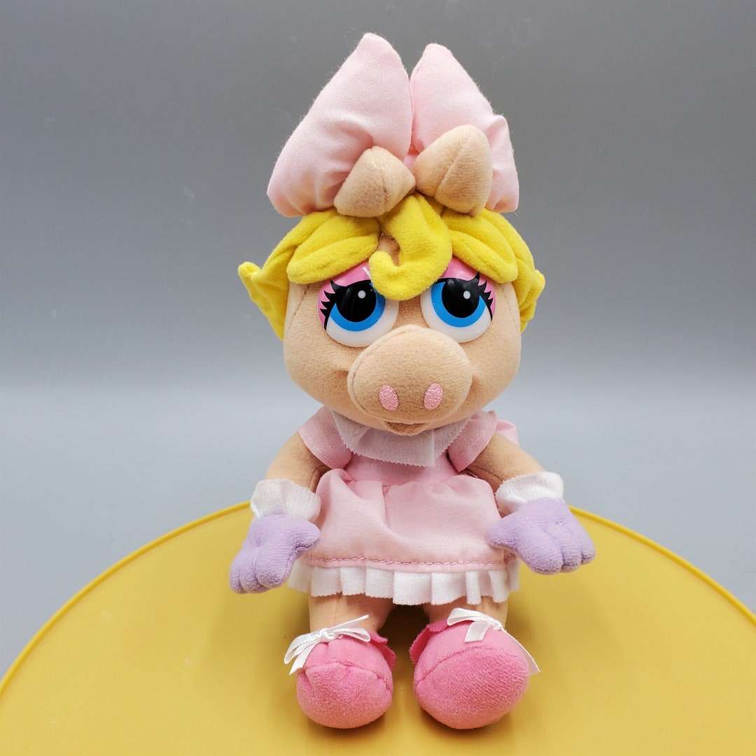 Baby Miss Piggy Plush Doll Stuffed Animal Muppet Babies 9 Inch - Etsy