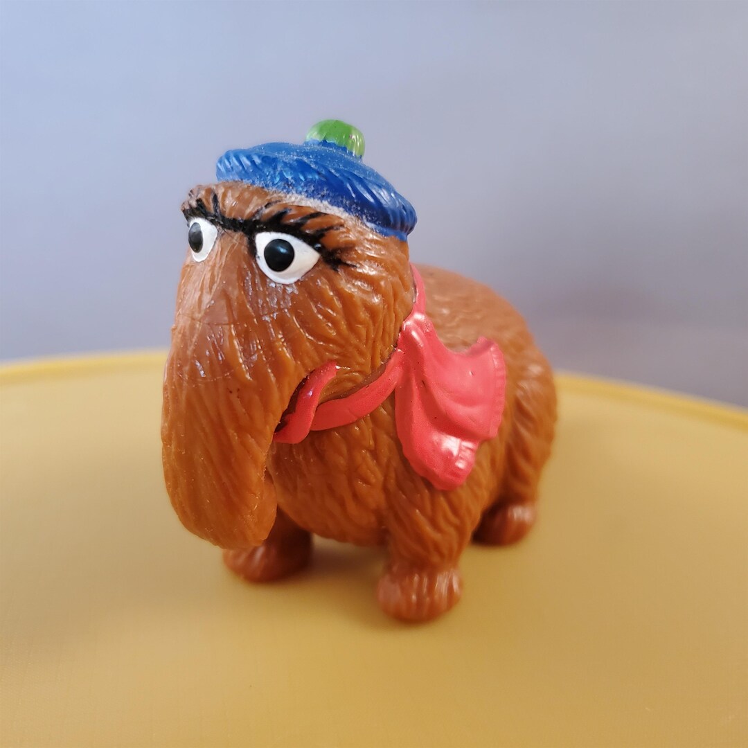 Snuffleupagus Snuffy Pvc Figure Sesame Street Shell Gas Applause Hat ...