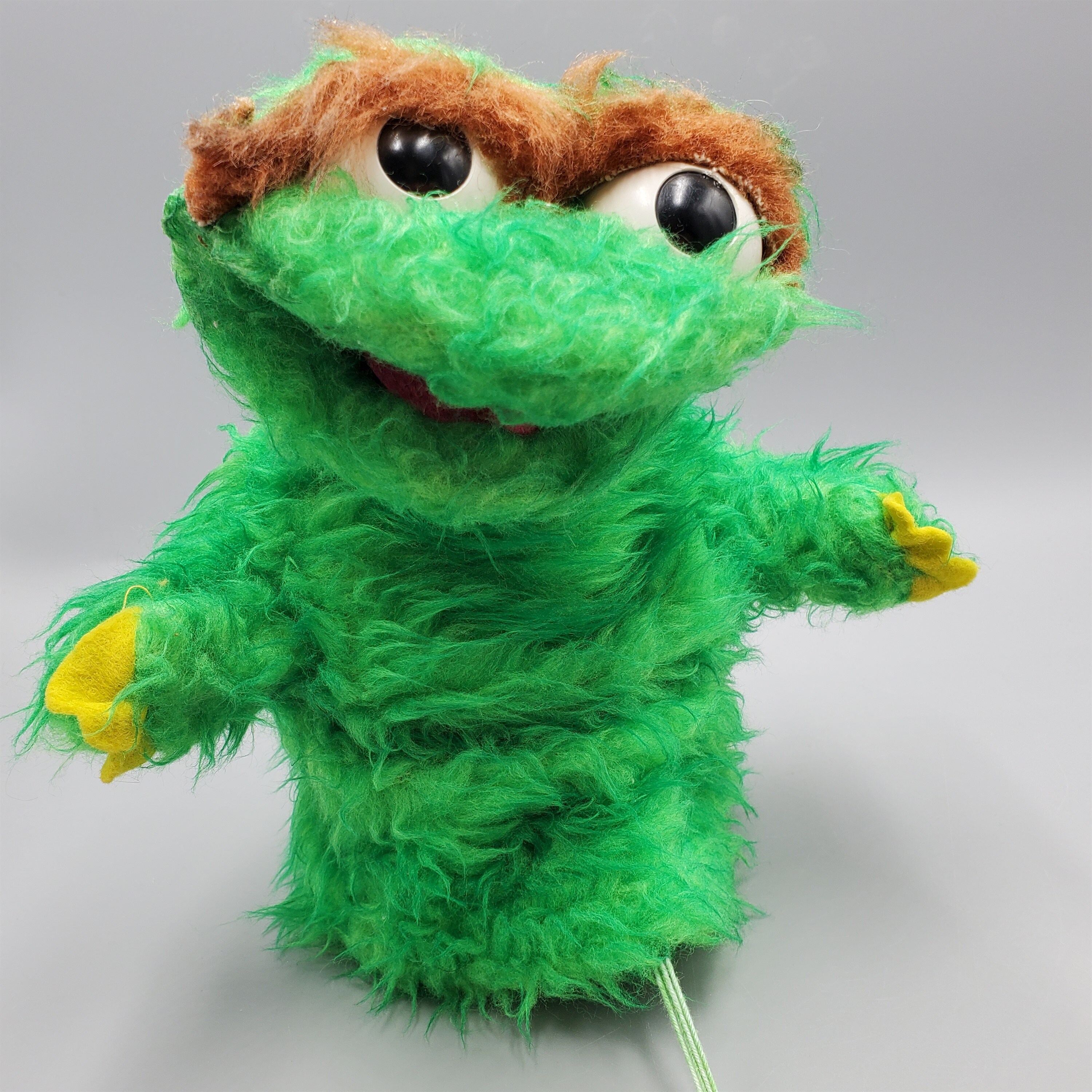 Original Vintage Oscar Hand Puppet Sesame Street Topper - Etsy