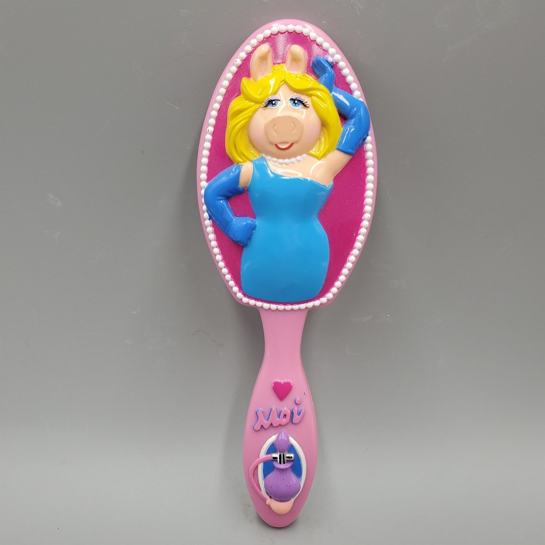 Muppets Miss Piggy Sculptured Hand Mirror Muppet Moi Pink 3D - Etsy