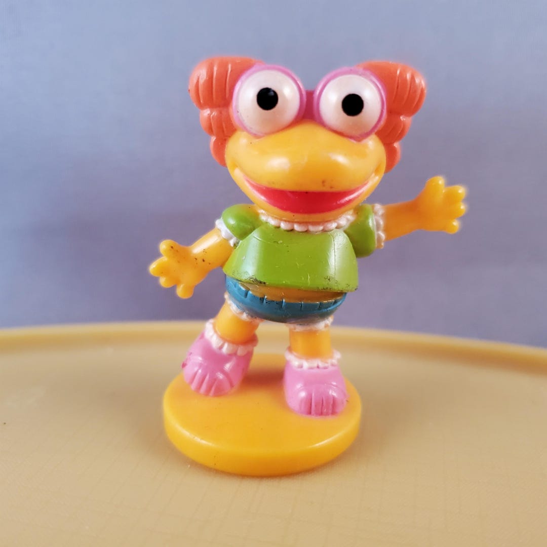 Muppets Skeeter Pvc Figure Muppet Babies Cake Topper Mini Fig 1985 Vintage 1.5" - Etsy