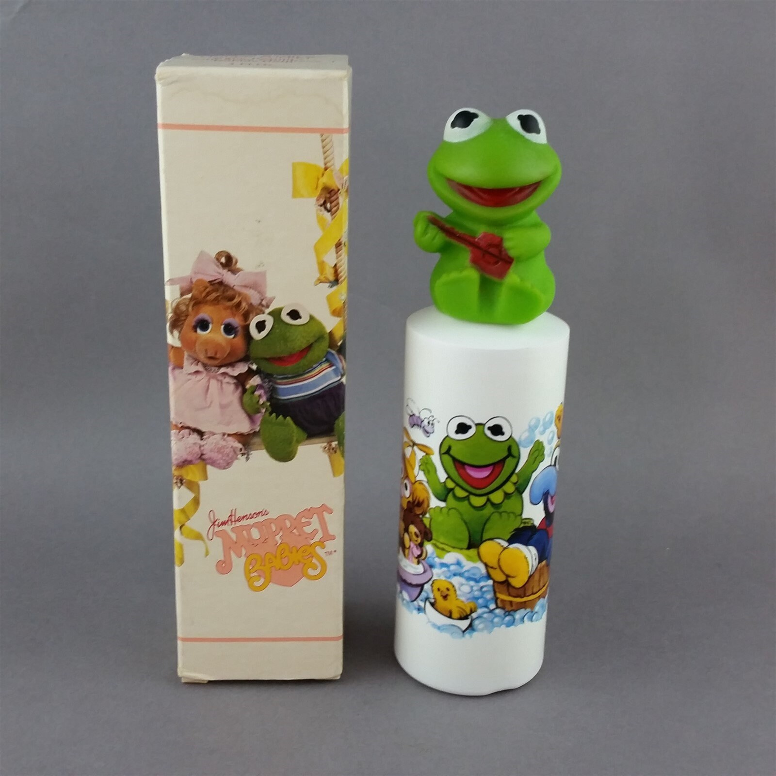 Baby Kermit Finger Puppet Bubble Bath Muppet Babies Vintage - Etsy