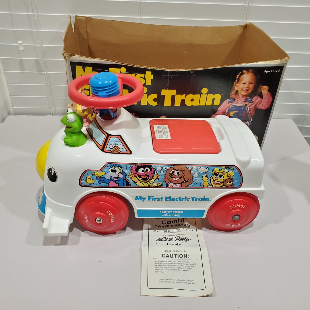 Muppet Babies My First Electric Train Ride on Toy Vintage Baby - Etsy