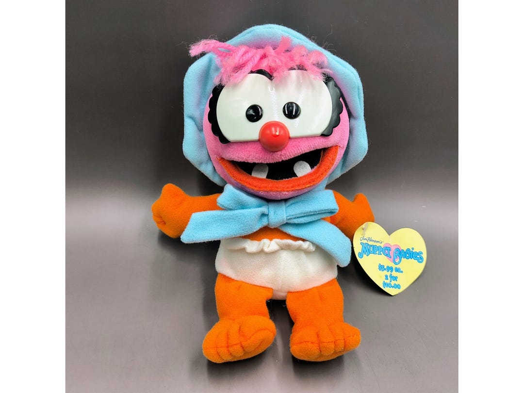 2003 MUPPET BABIES Baby Animal 8" Bean Bag Plush Toy Play - Etsy
